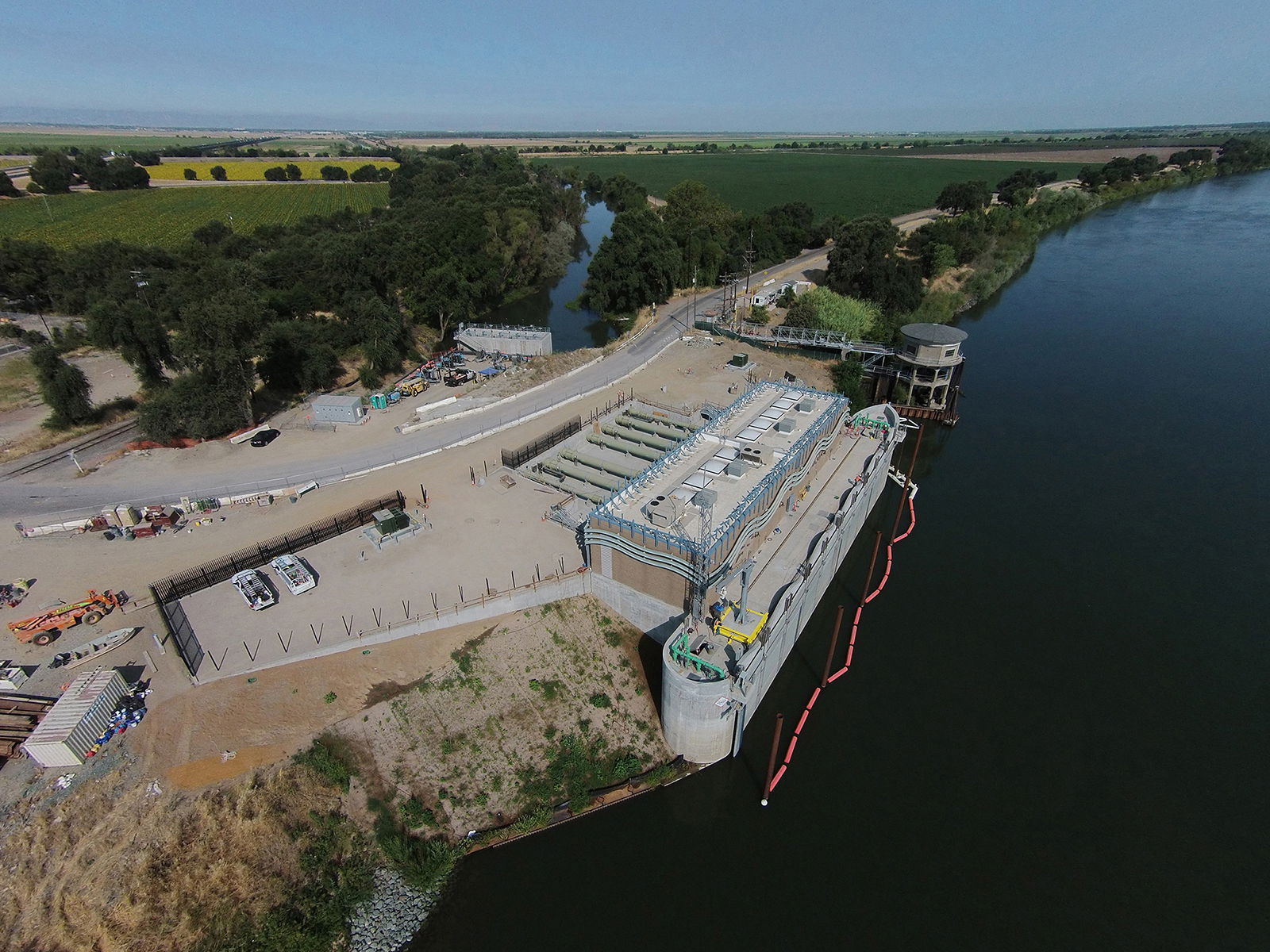 46M Water Intake And Fish Screen Facility Begins Operation On The ...