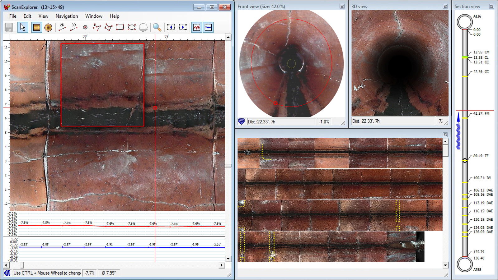 Wincans New Scanexplorer Presents Sewer Side Scan Data - Informed Infrastructure