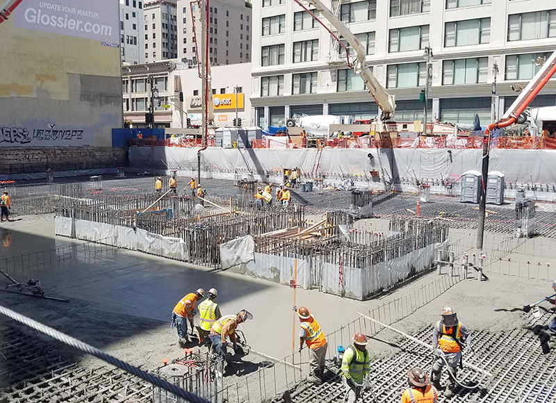 Foundation Poured For Las Perla On Broadway - Informed Infrastructure