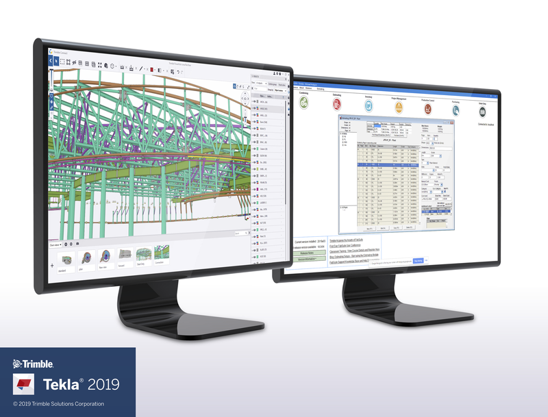Trimble Introduces Tekla 2019 Structural Bim Software Solutions ...