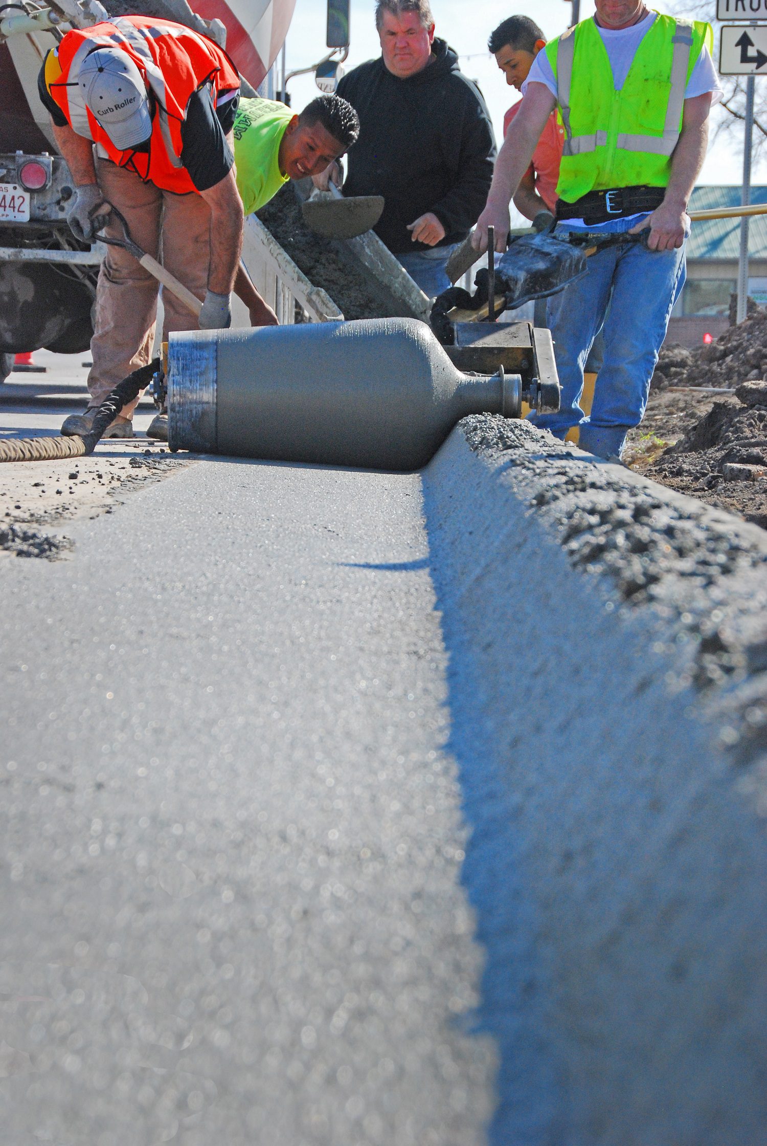 Curb Roller Manufacturing Cuts Curb And Gutter Work In Half With The ...