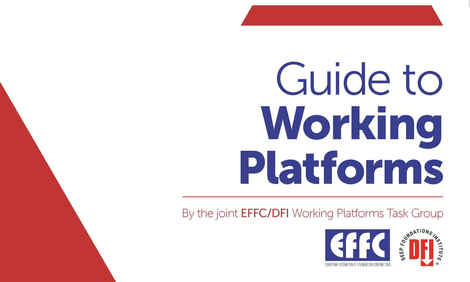 New Effcdfi Guide To Working Platforms 2Nd Edition Released - Informed ...